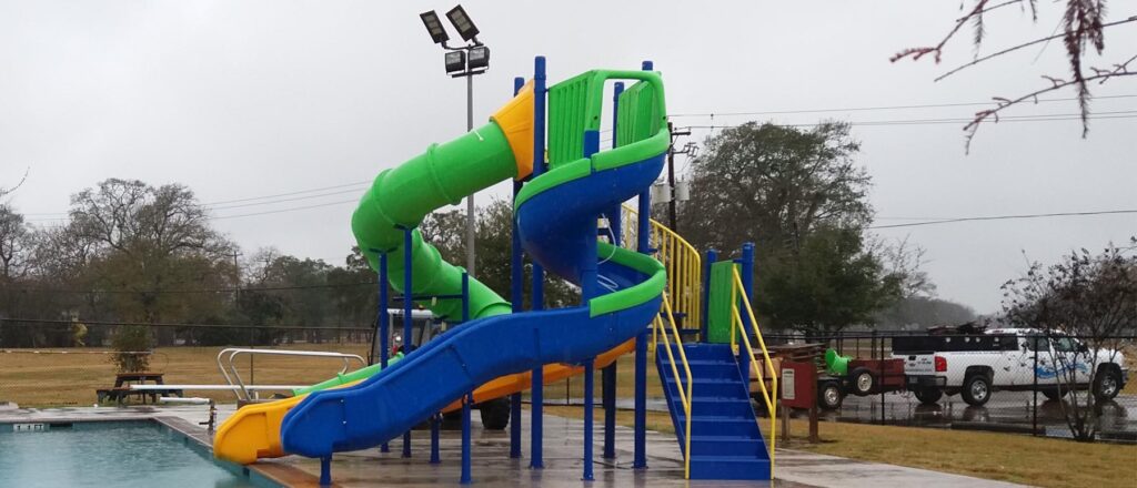 Aquatic Pool Slides | All Aquatics & Kids Playgrounds